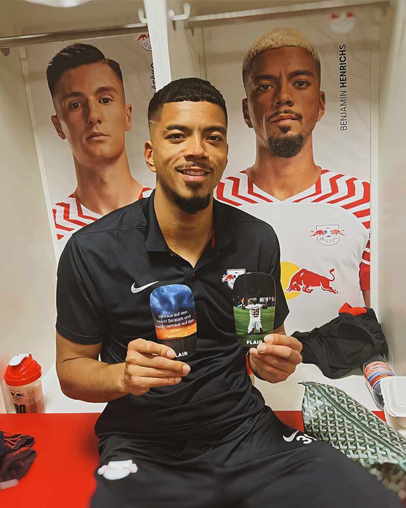 Custom FLAIR Shin Pads | Play Your Story